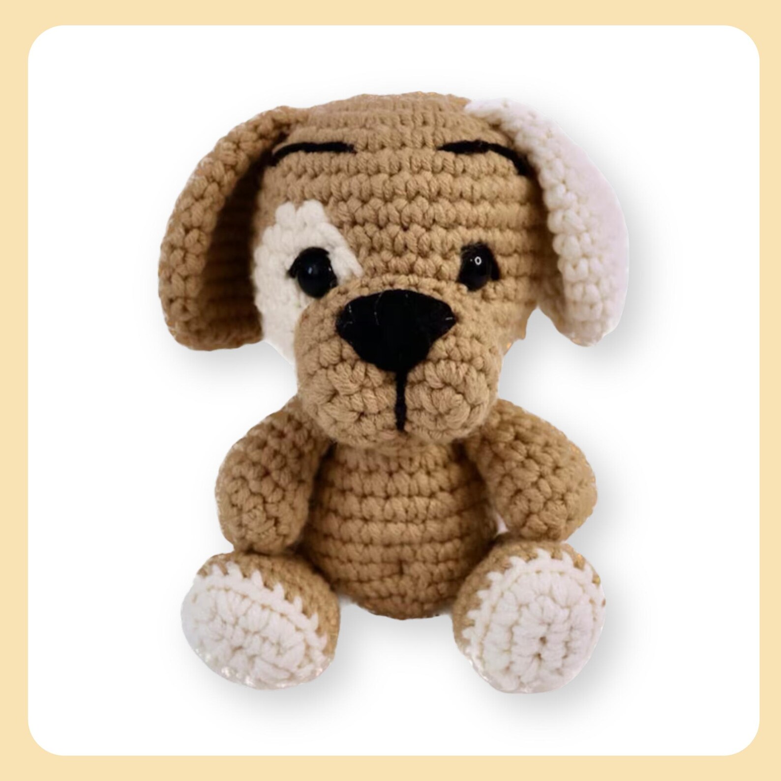 Doug the Beginner Crochet Dog Crochet Pattern - Etsy