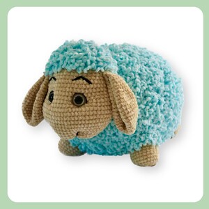 Shane the Sheep Crochet Pattern - Etsy