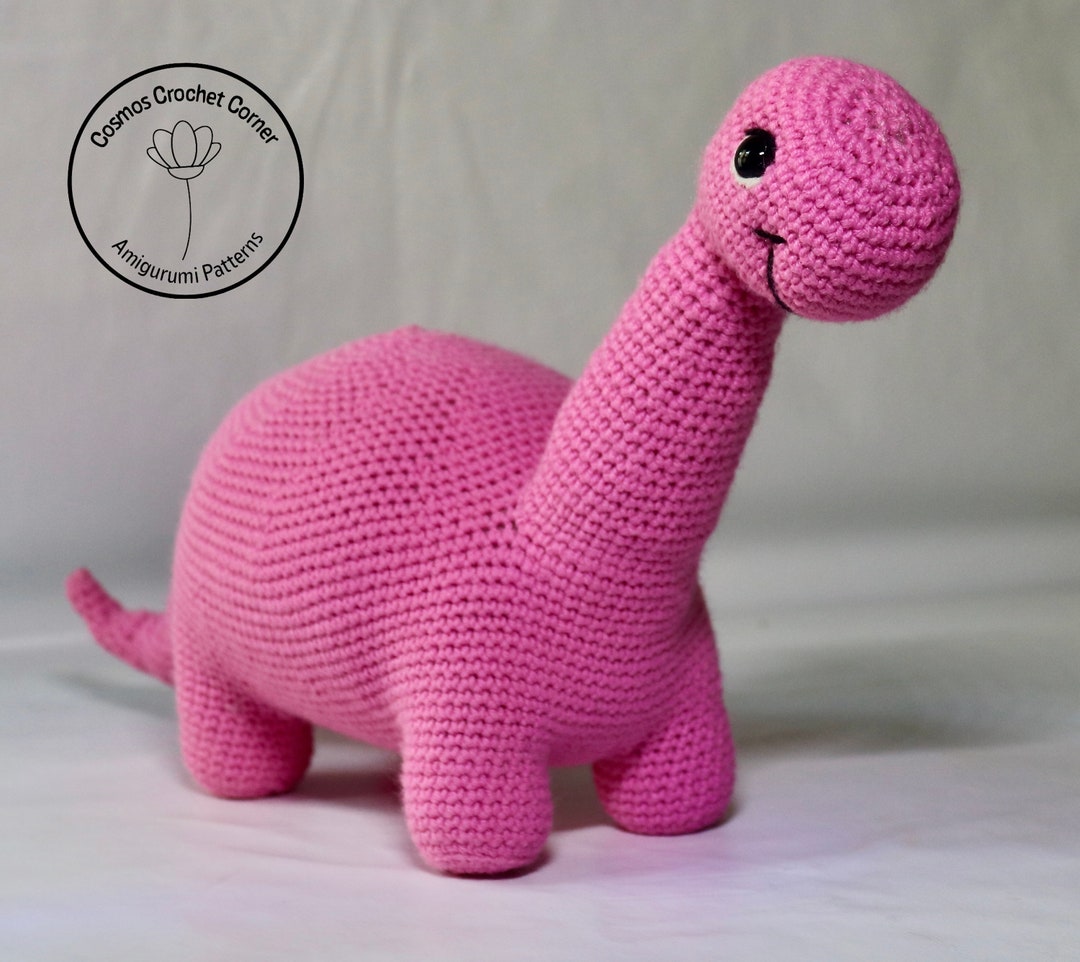 Brandi Le Brontosaure Crochet Modèle - Etsy