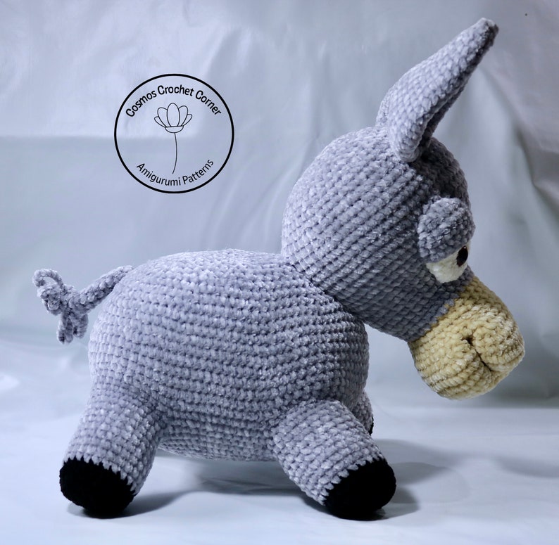 Donny the Donkey Crochet Pattern - Etsy