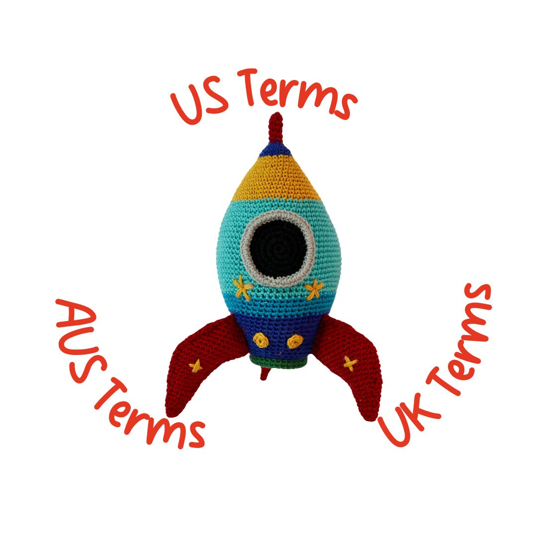 Rover the Rocket Ship Crochet Pattern - Etsy