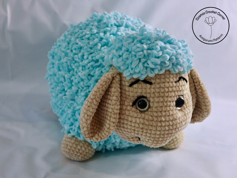 Shane the Sheep Crochet Pattern - Etsy