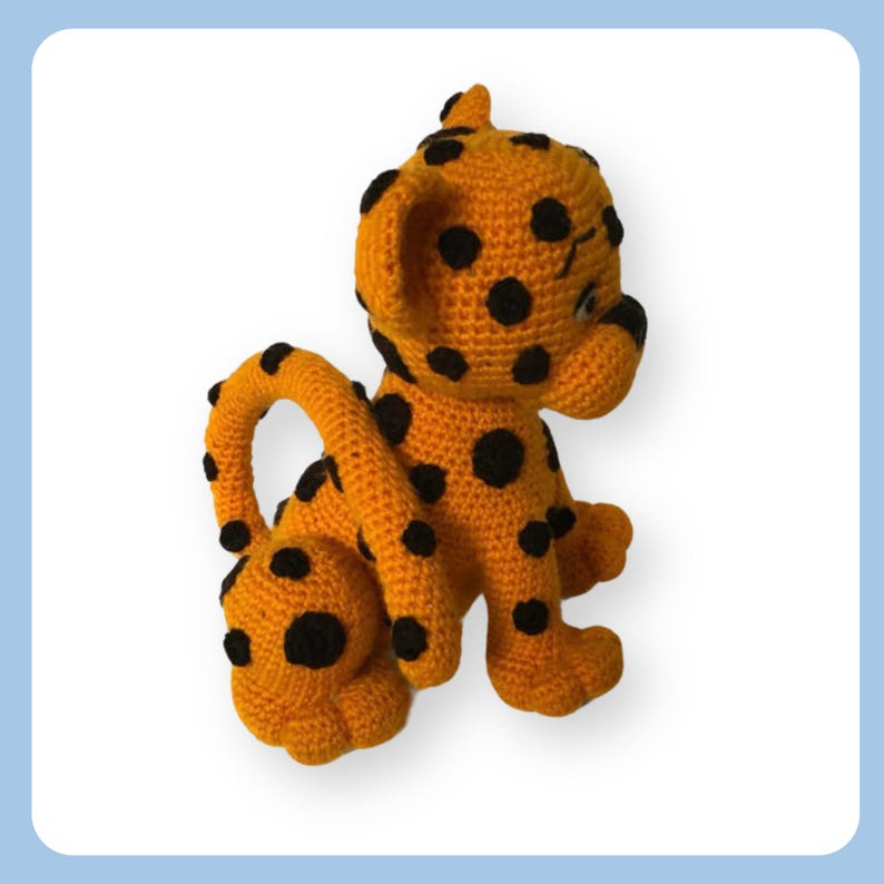 Lennard the Leopard Crochet Pattern - Etsy