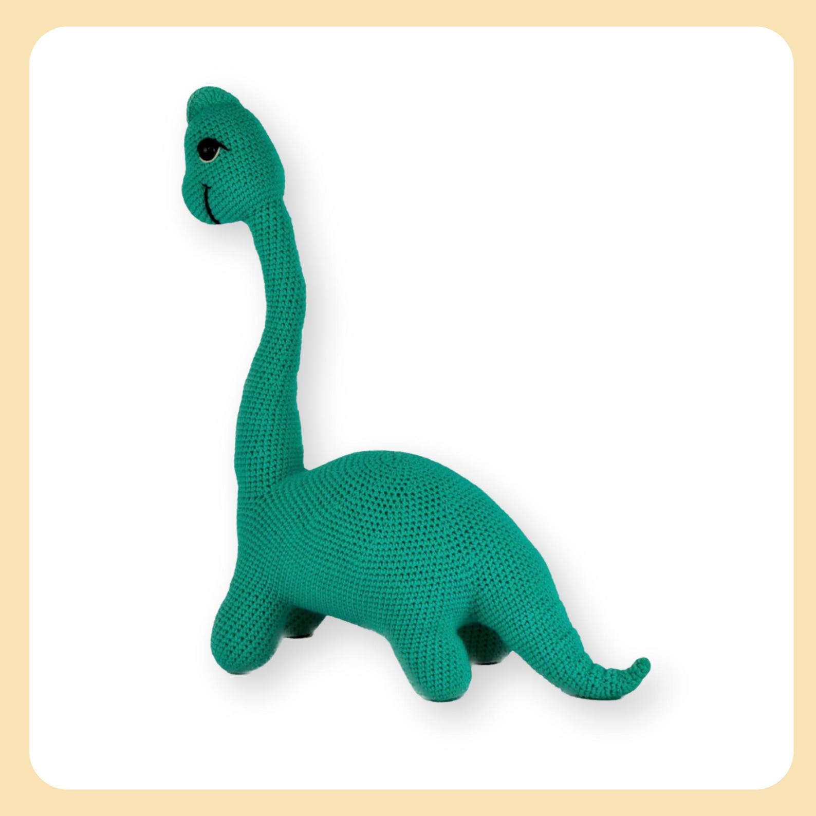 Brandon the Brachiosaurus No Sew Crochet Pattern - Etsy