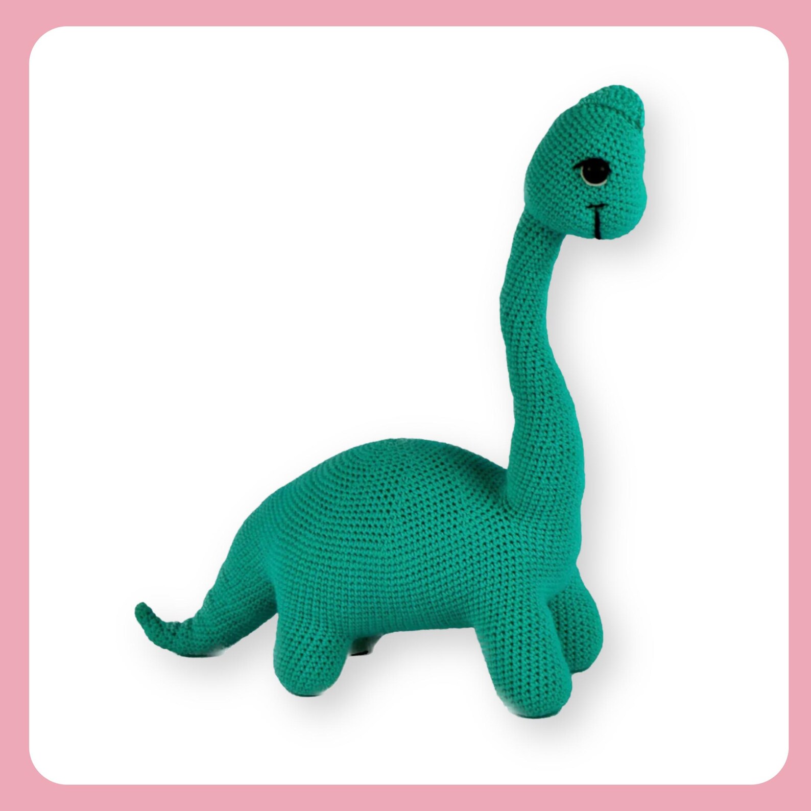 Brandon the Brachiosaurus No Sew Crochet Pattern - Etsy