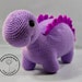 Stevie the Stegosaurus No Sew Crochet Pattern - Etsy