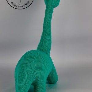 Brandon the Brachiosaurus No Sew Crochet Pattern - Etsy