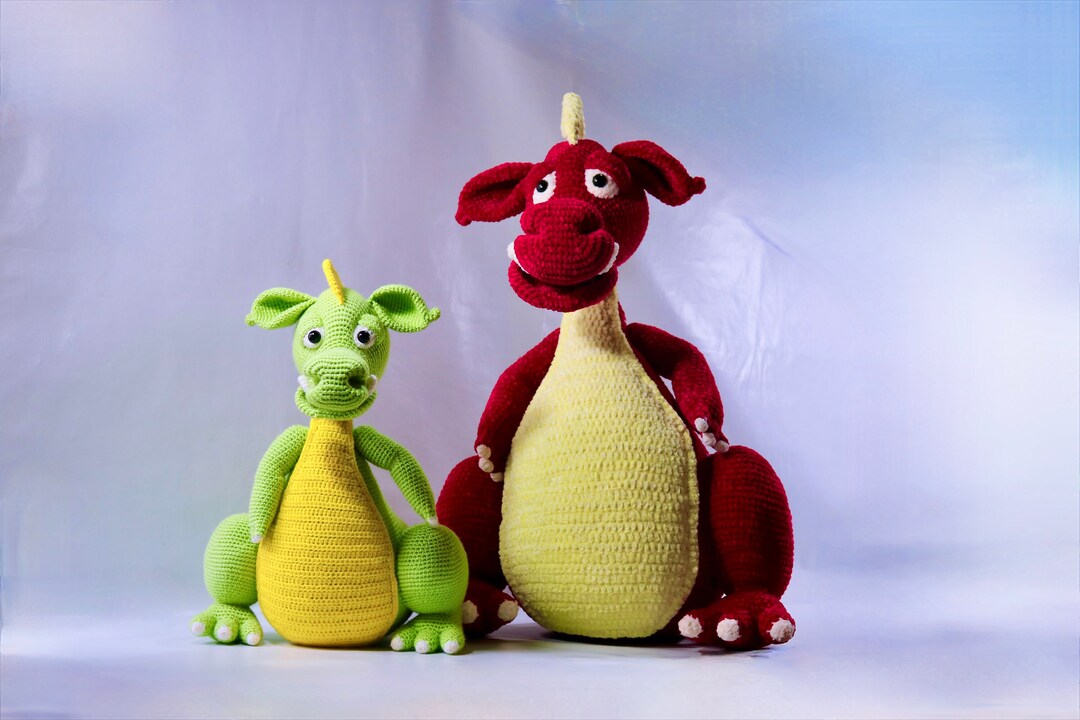 Draya the Dragon Crochet Pattern - Etsy