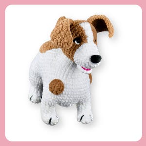 Jax the Jack Russel Crochet Pattern - Etsy
