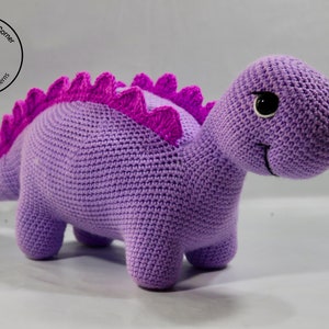 Stevie the Stegosaurus No Sew Crochet Pattern - Etsy