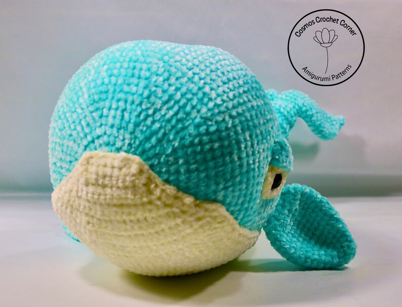 Wallace the Whale Crochet Pattern - Etsy