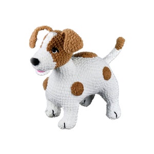 Jax the Jack Russel Crochet Pattern - Etsy