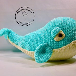Wallace the Whale Crochet Pattern - Etsy