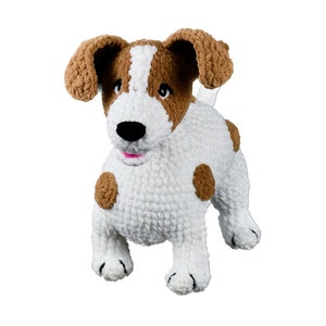 Jax the Jack Russel Crochet Pattern - Etsy