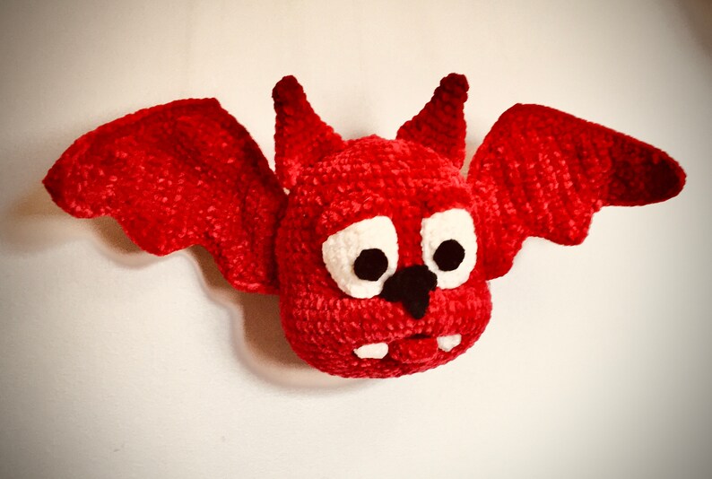 Vlad the Vampire Bat Crochet Pattern - Etsy