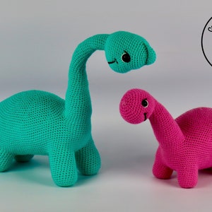 Brandon the Brachiosaurus No Sew Crochet Pattern - Etsy