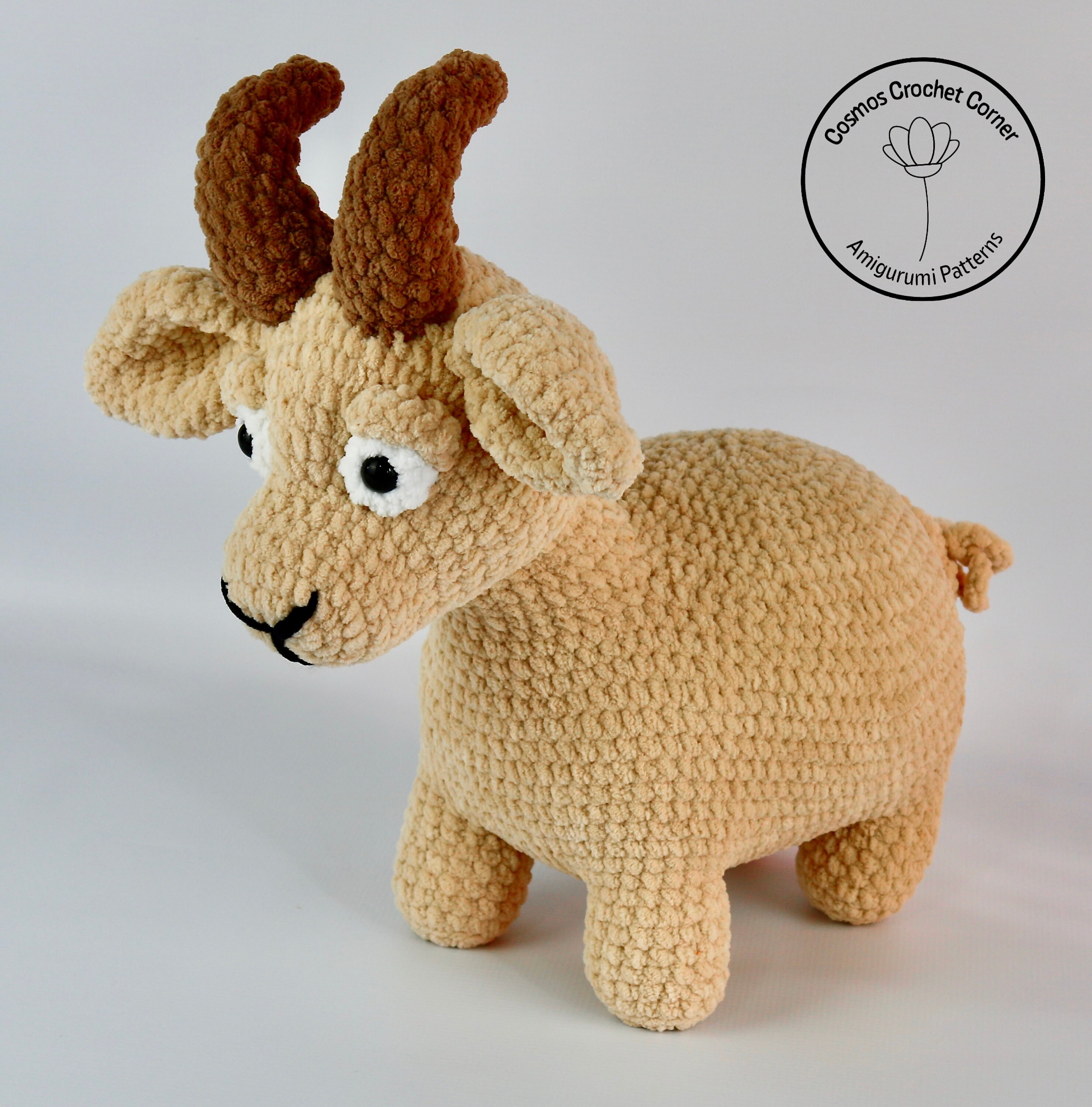 Gary the Goat Crochet Pattern - Etsy