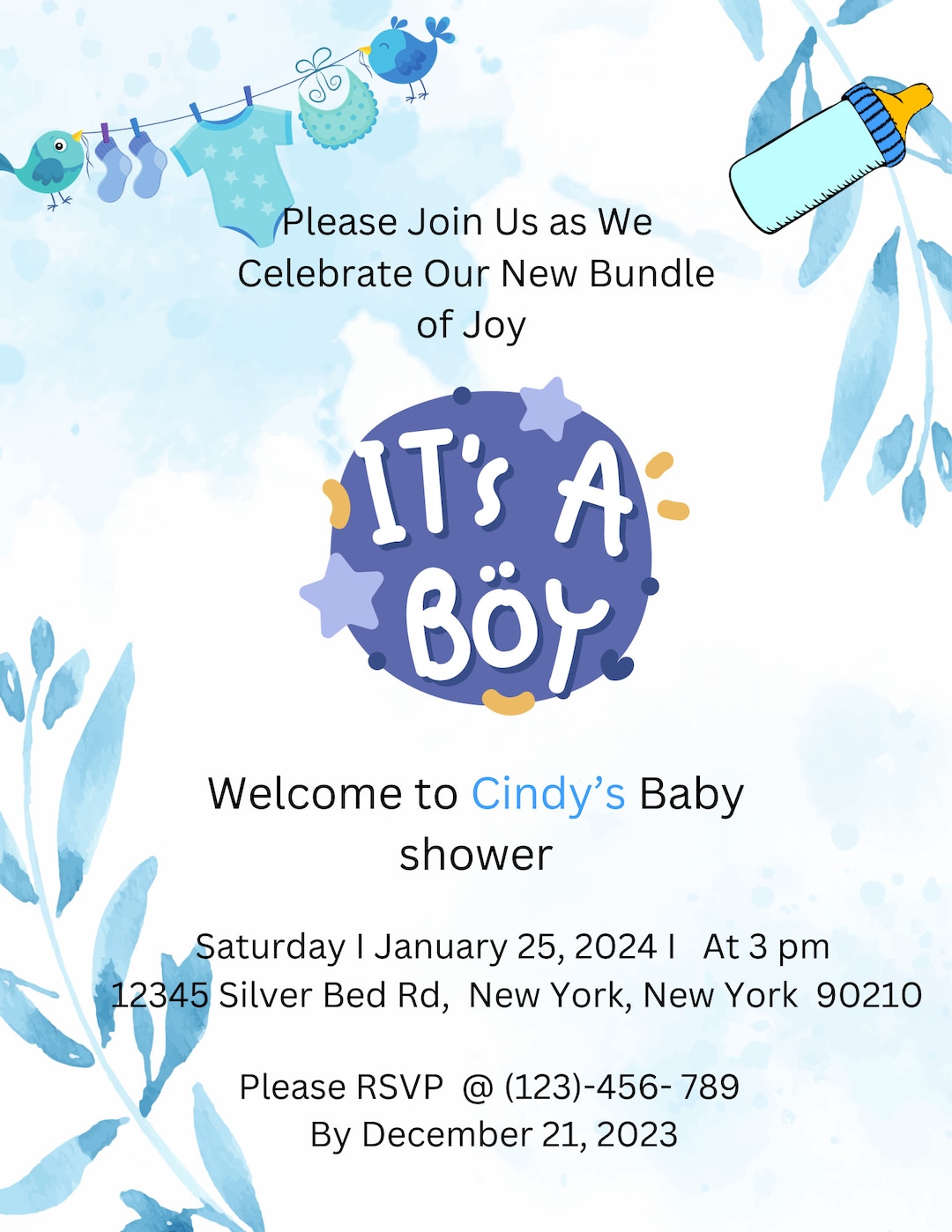 Baby Shower Invites. Parents to Be, Baby, Boy, Girl - Etsy