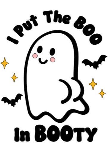 Ghosts, Halloween, Boo, Shirt, Boo in Booty, Scary - Etsy