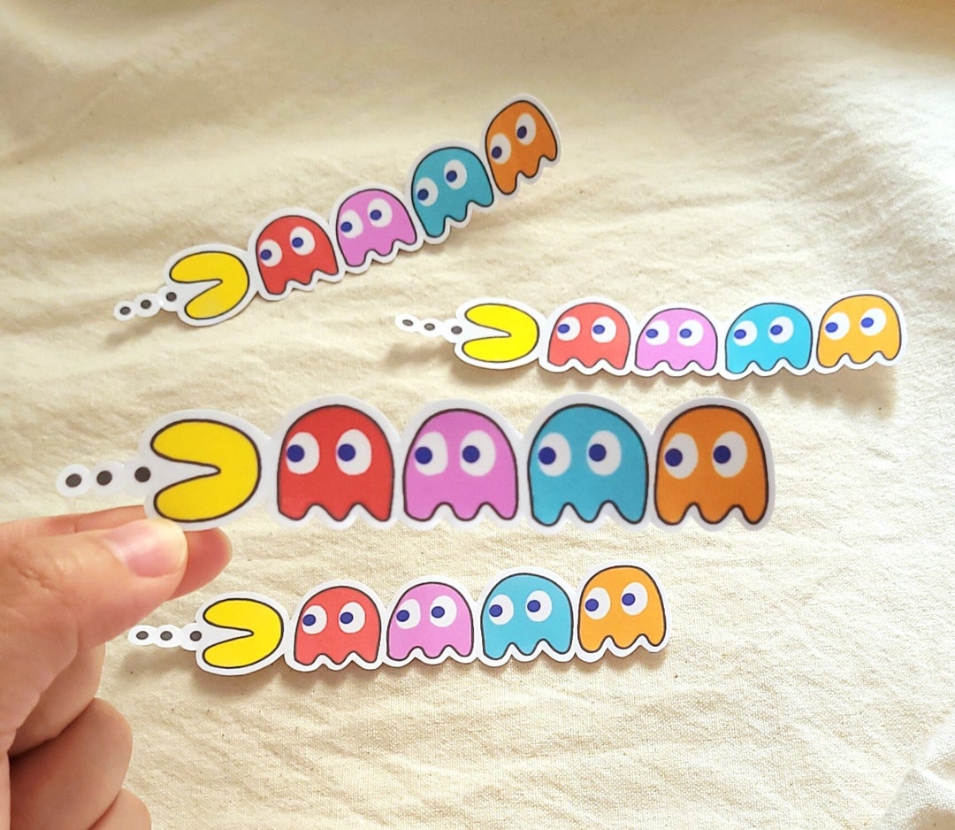 Retro Game Sticker Arcade Game Sticker Old School Game Decal - Etsy