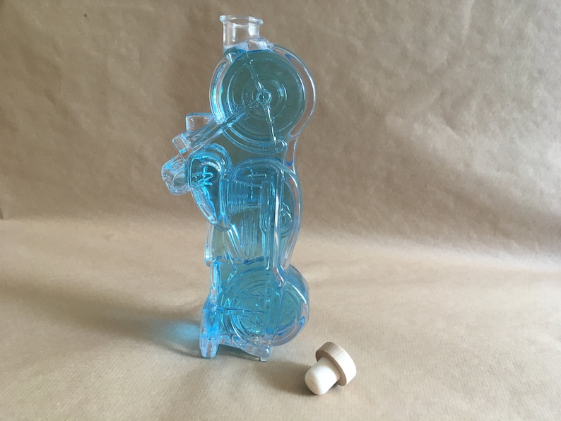 Motorbike Chopper Shape 200ml Glass Bottle 1pc Crystal Decanter Home ...