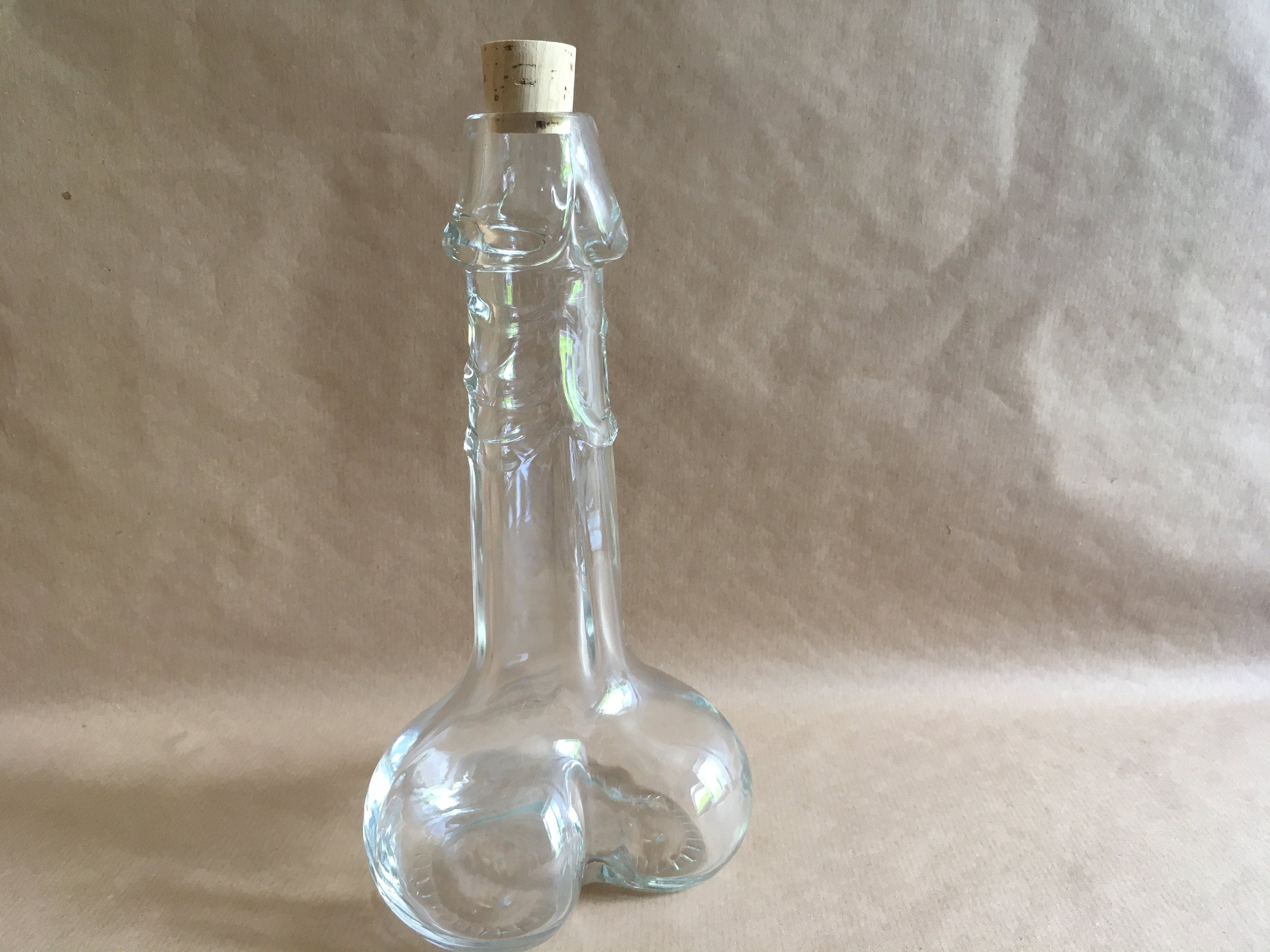 500ml PENIS Glass Bottle 1pc Crystal Decanter Home Decor Art Wedding ...