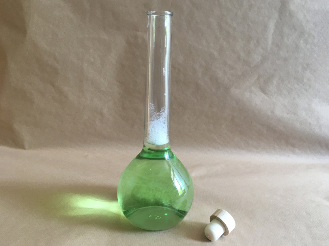 500ml BOTTLE Vase Potion Shape Glass 1pc Crystal Decanter Home Decor ...