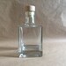 500ml BOTTLE Cube Shape Glass Bottle 1pc Crystal Decanter Home Decor ...
