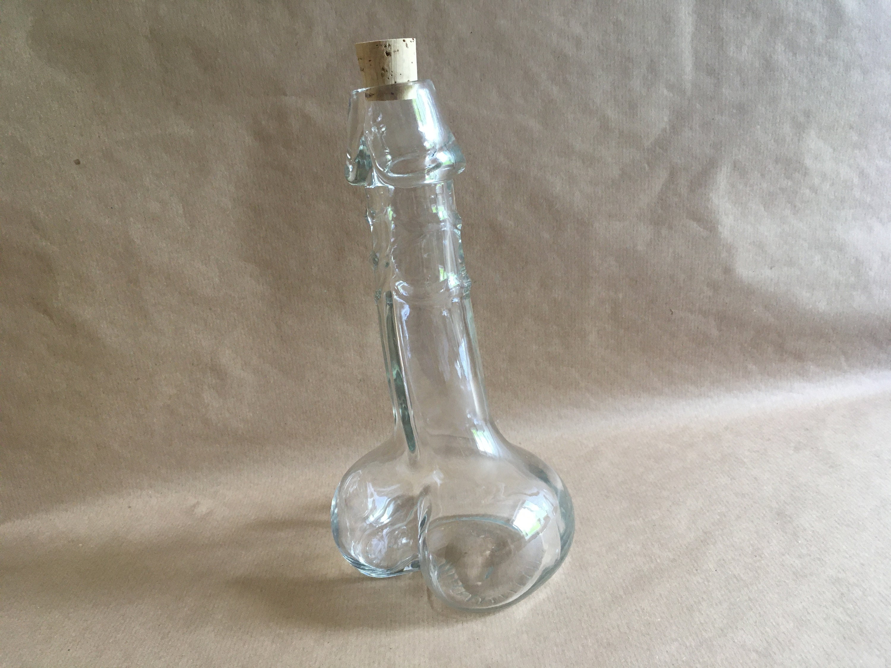 500ml PENIS Glass Bottle 1pc Crystal Decanter Home Decor Art Wedding ...