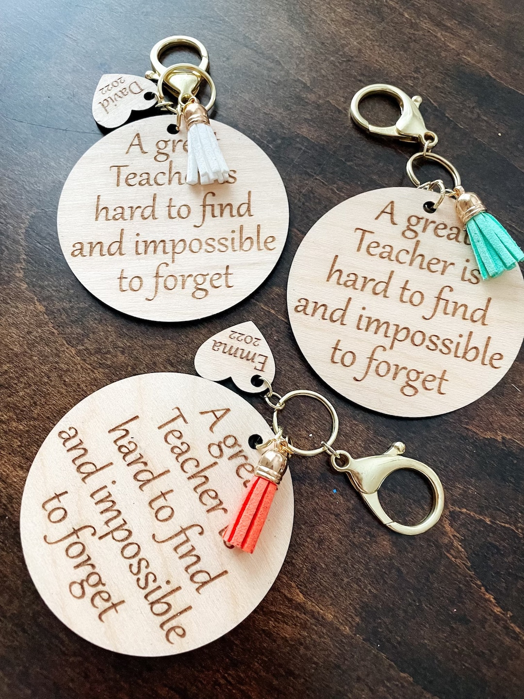 Teacher Appreciation Gift Keychain - Etsy