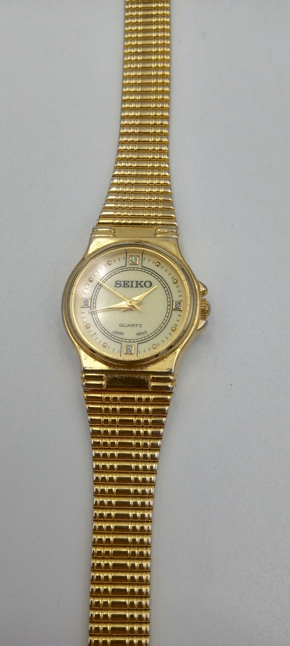 seiko electra gold tone - Gem