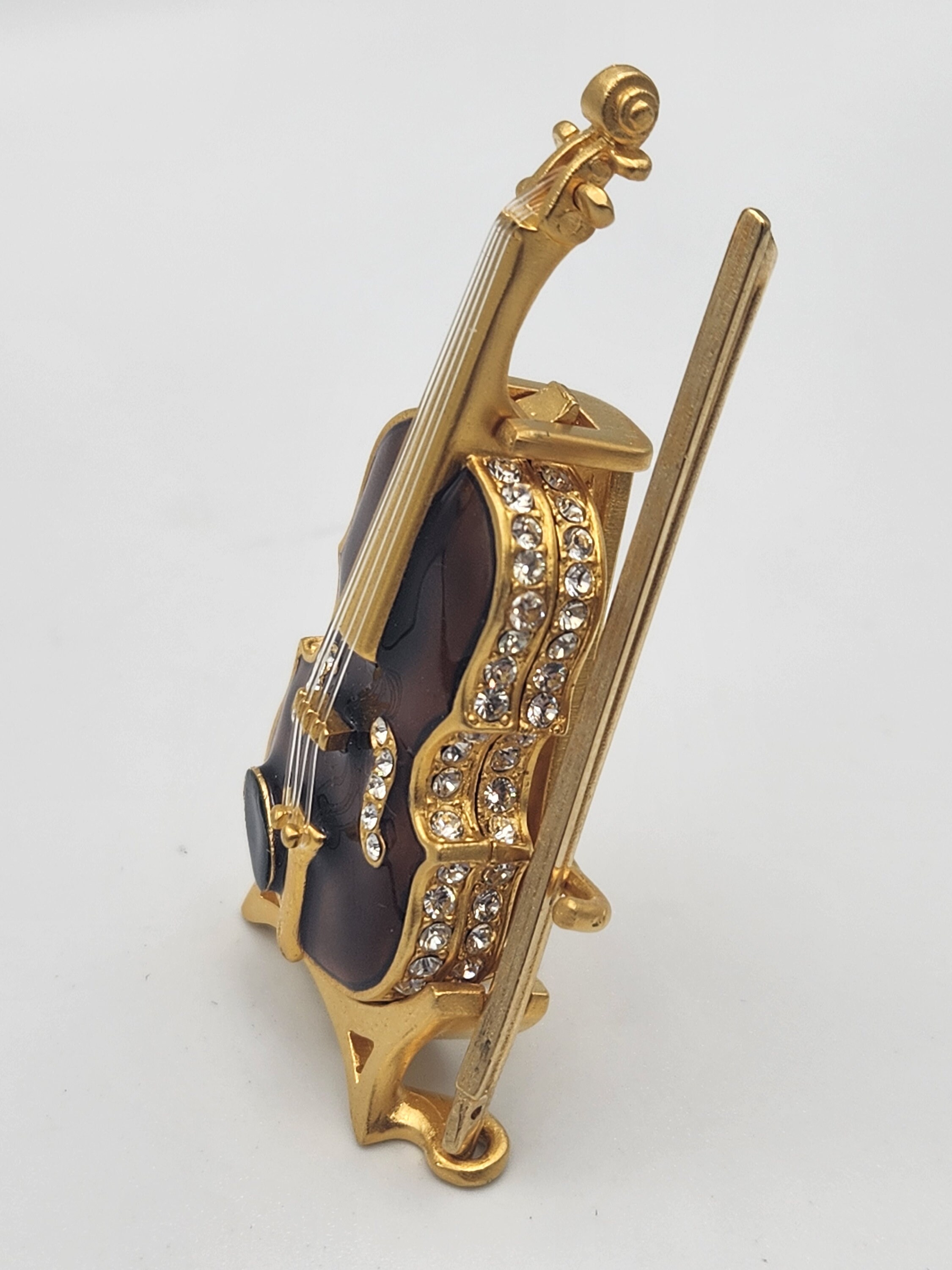 Vintage Estee Lauder Violin Perfume Compact - Etsy