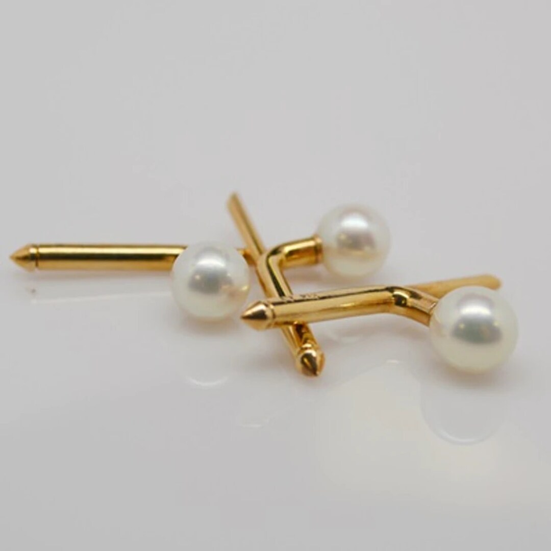 14k Yellow Gold Spring Loaded Shirt Stud Finding - Etsy