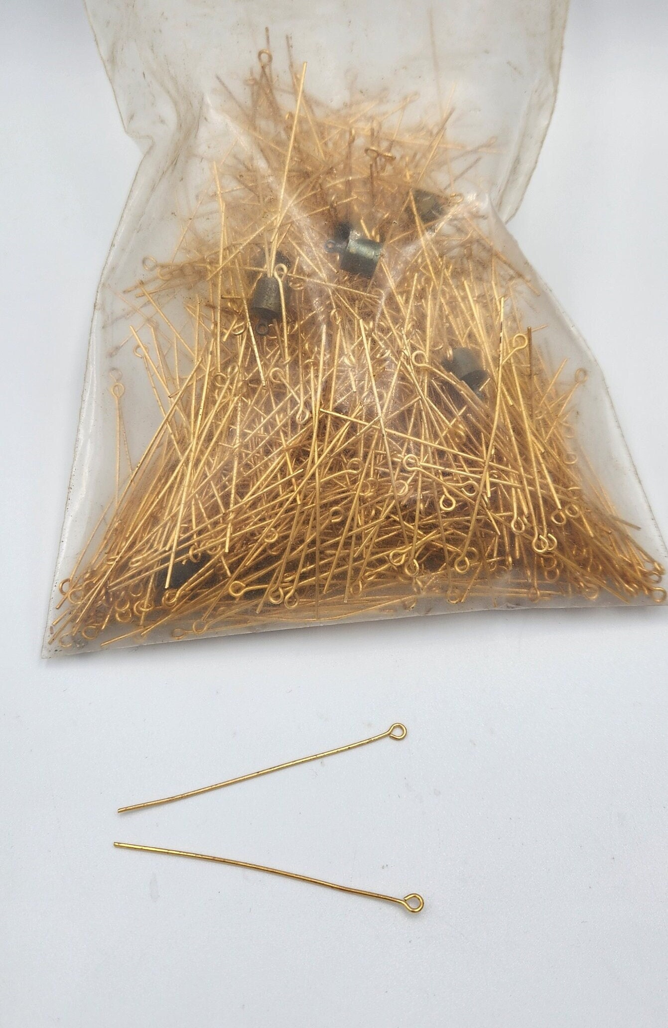 2.25inch Gold Toned Eye Pins - Etsy
