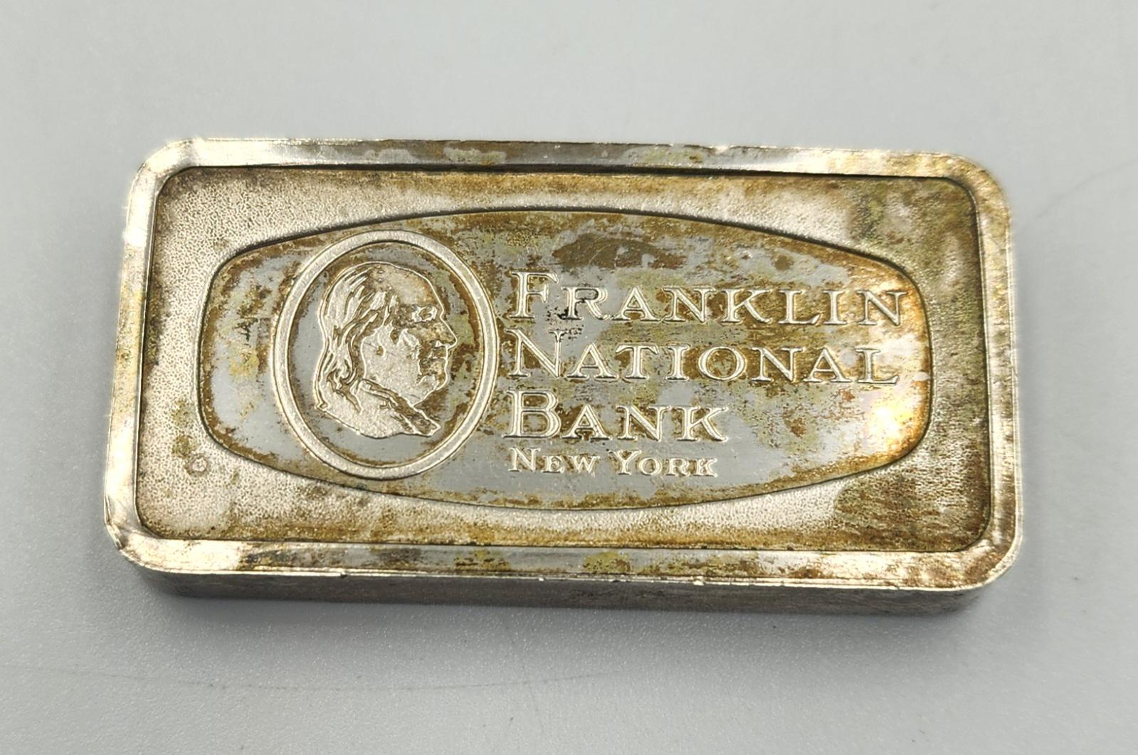 The Franklin Mint 1000 Grains Solid Sterling Silver Bar - Etsy