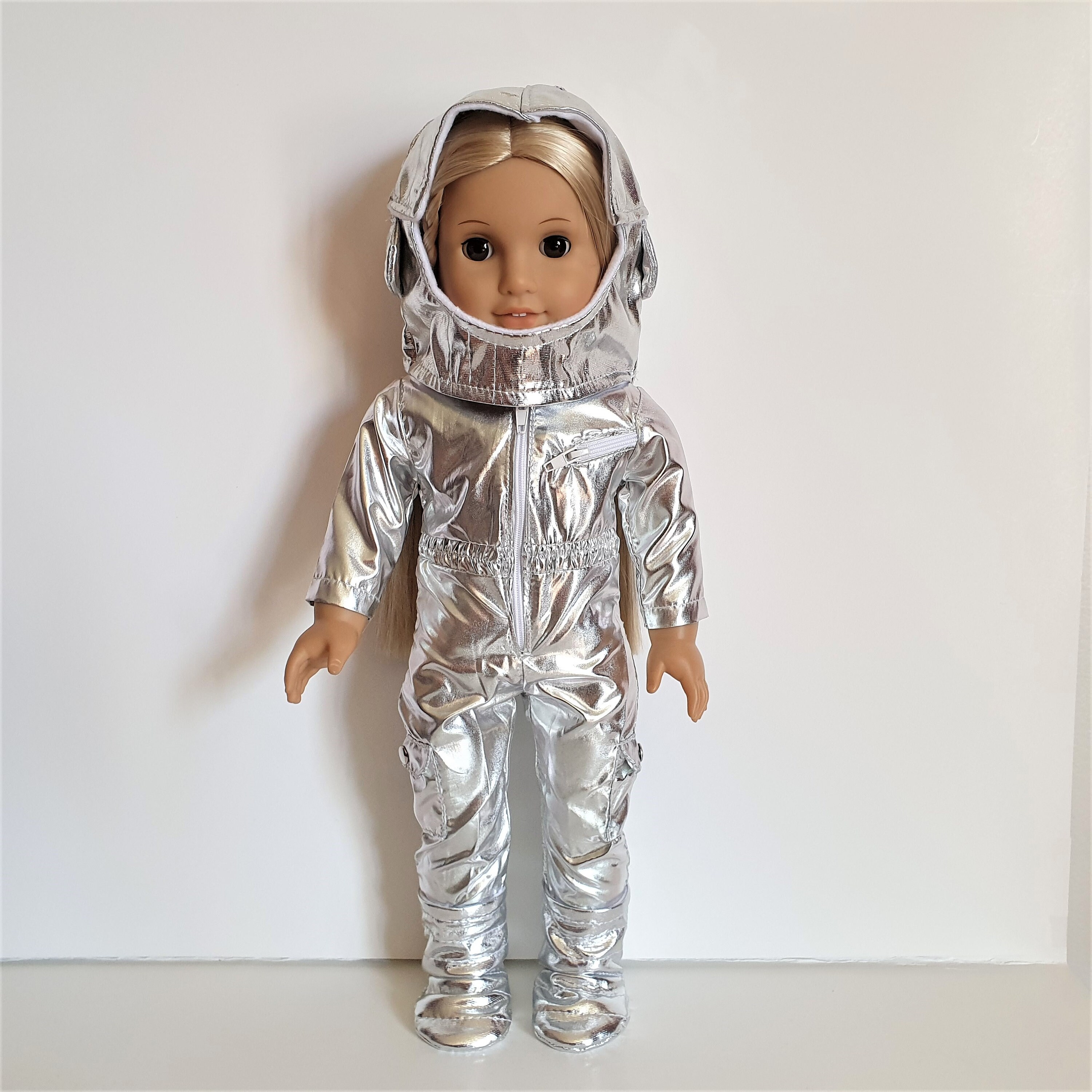 Doll Clothes Astronaut Uniform NASA Space Ship Costume Fit 18" Girl and ...