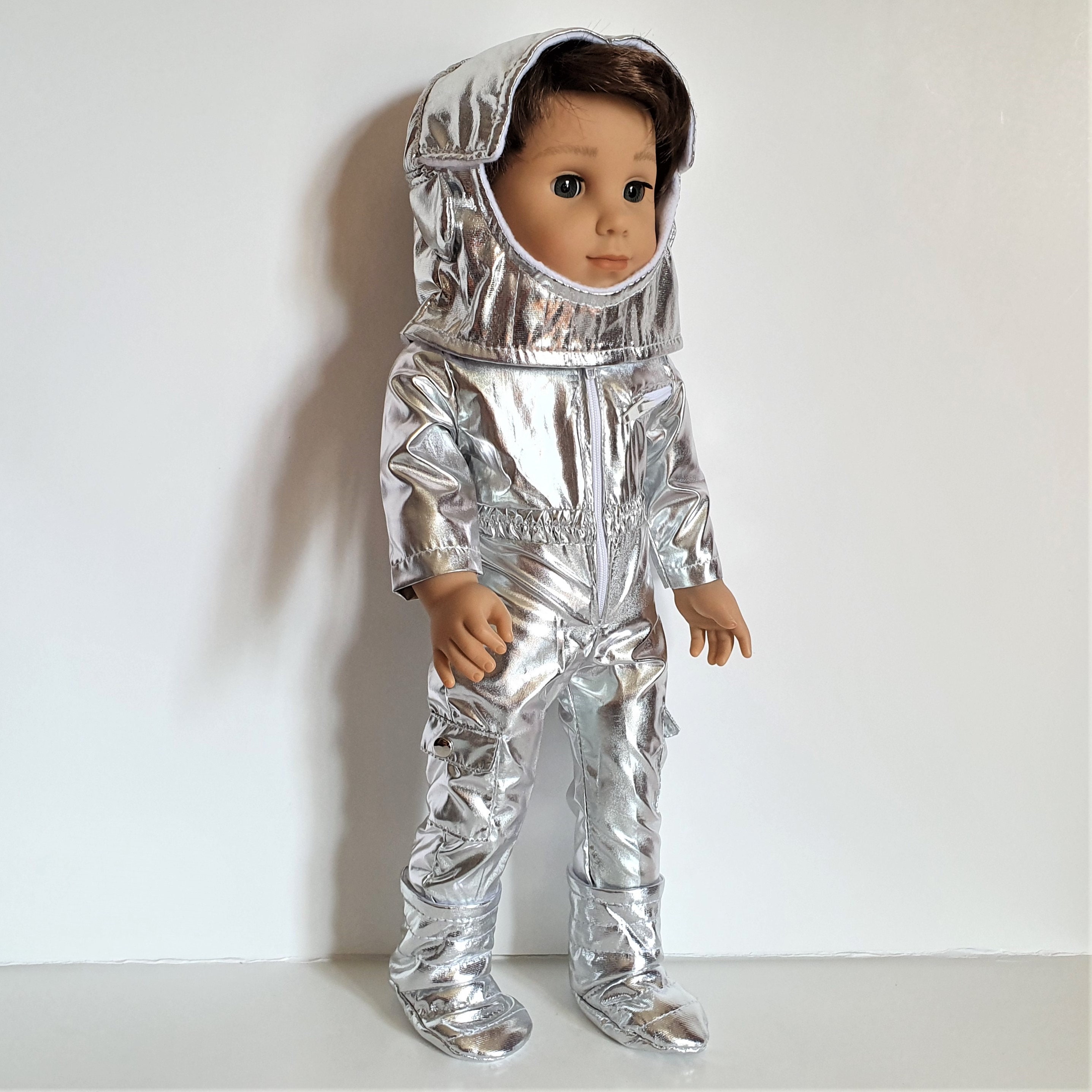Doll Clothes Astronaut Uniform NASA Space Ship Costume Fit 18" Girl and ...