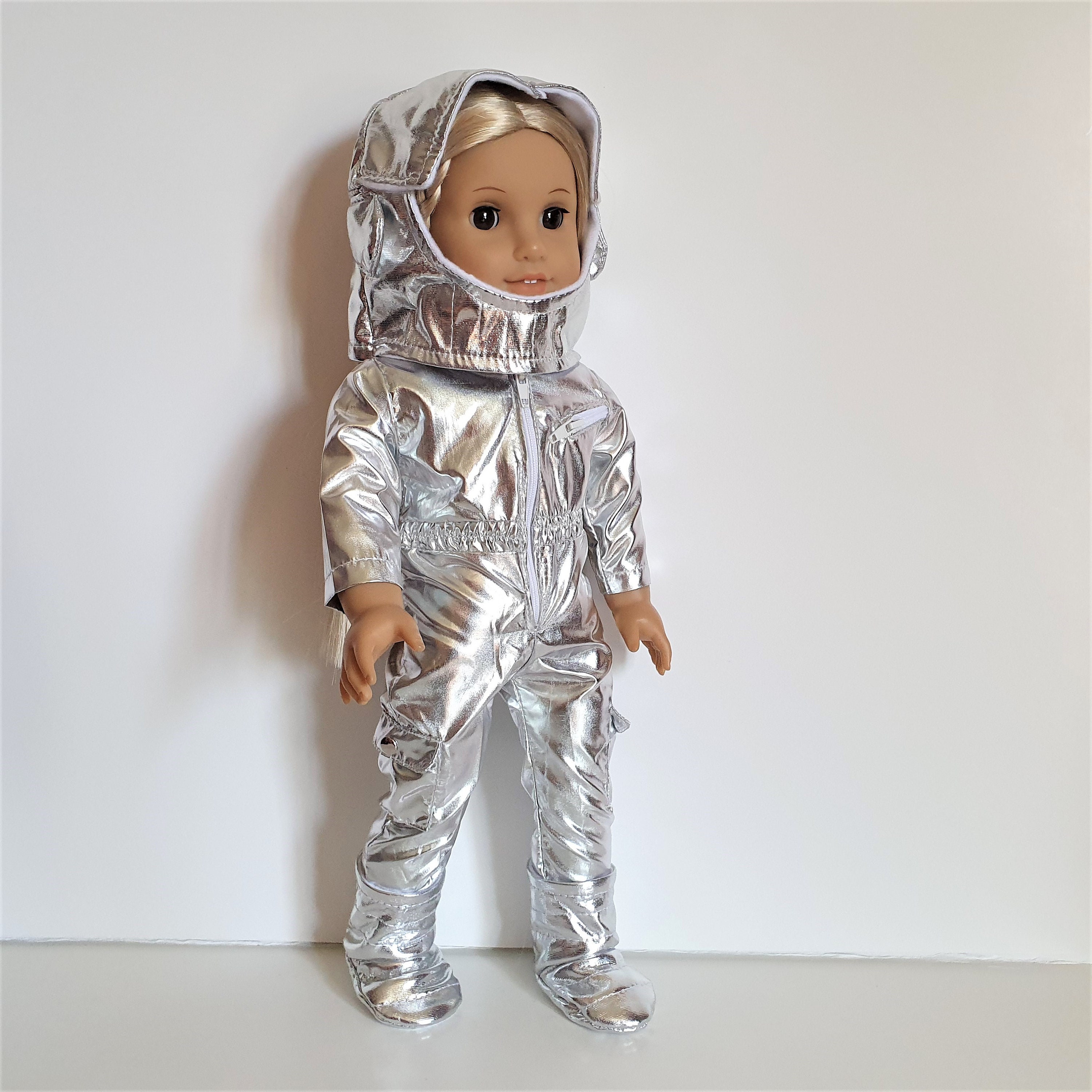 Doll Clothes Astronaut Uniform NASA Space Ship Costume Fit 18" Girl and ...