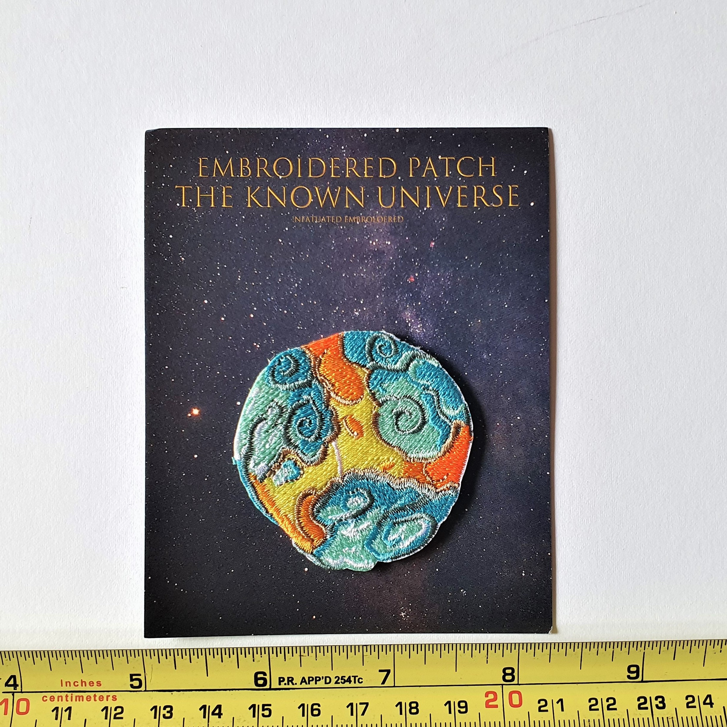 Space Planets Sewn on Logo Patches Meteor Star Celestial Bodies ...