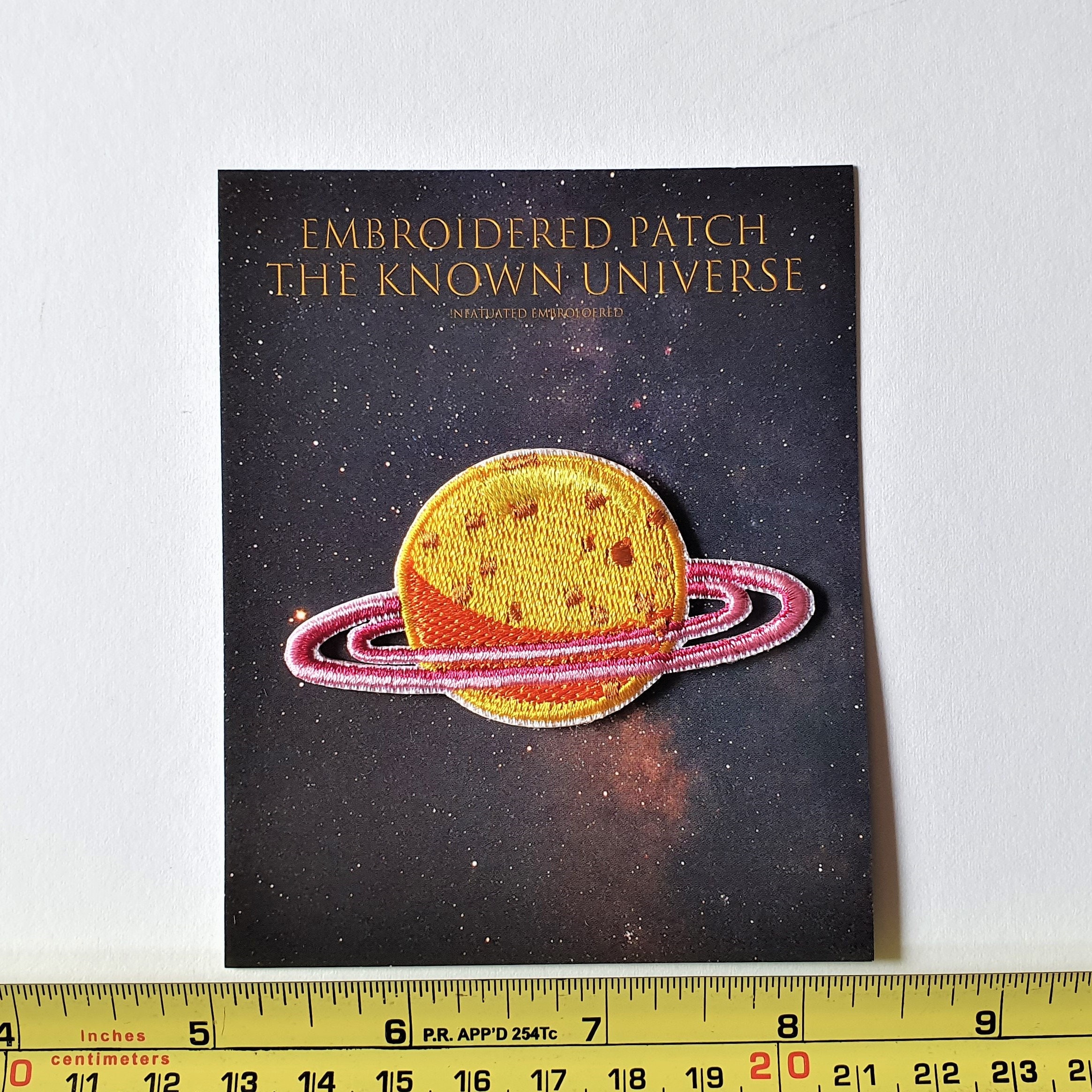 Space Planets Sewn on Logo Patches Meteor Star Celestial Bodies ...