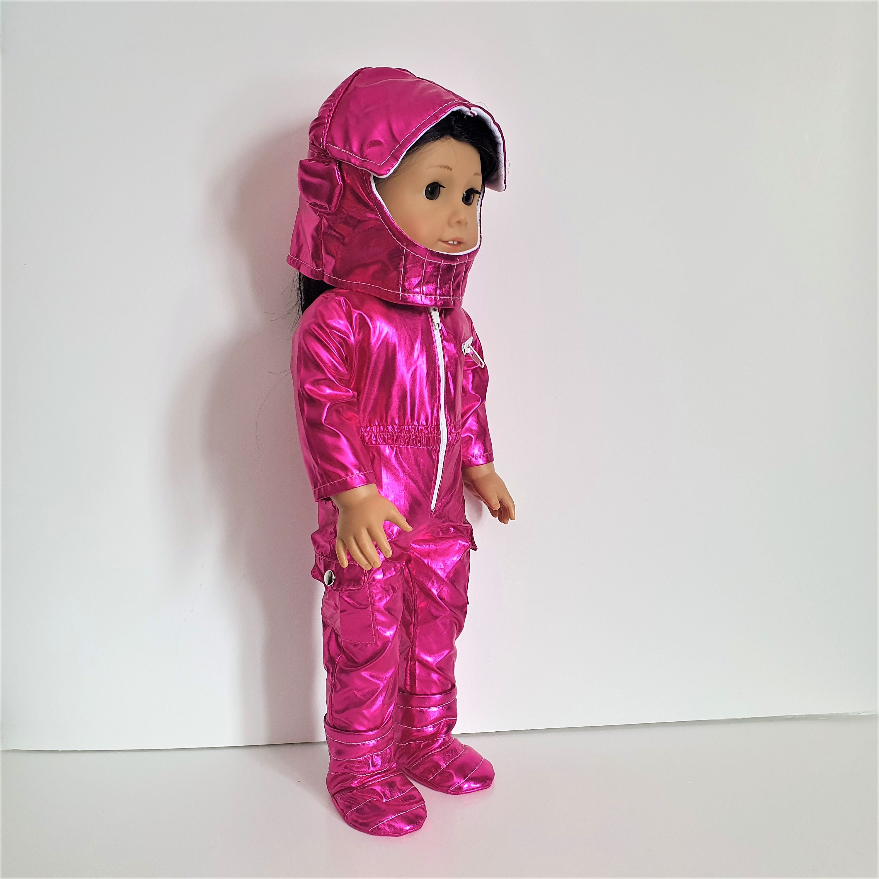 Doll Clothes Astronaut Uniform NASA Space Ship Costume Fit 18" Girl and ...