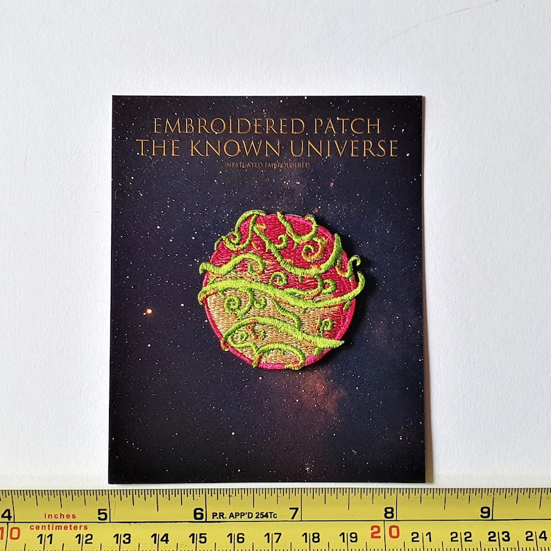 Space Planets Sewn on Logo Patches Meteor Star Celestial Bodies ...