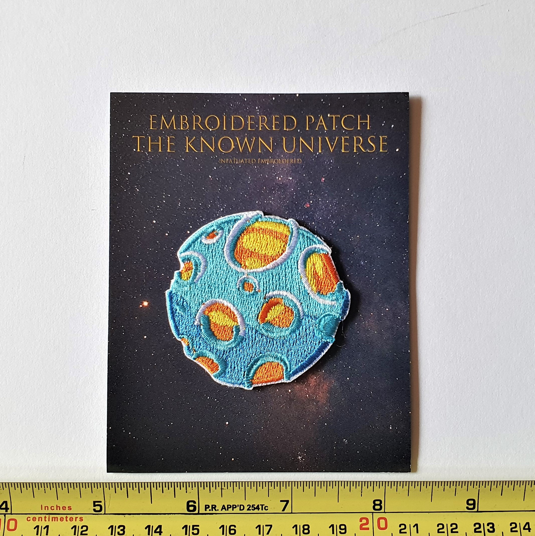Space Planets Sewn on Logo Patches Meteor Star Celestial Bodies ...