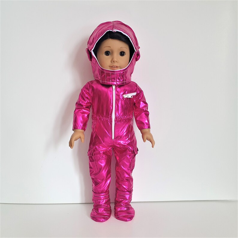 Doll Clothes Astronaut Uniform NASA Space Ship Costume Fit 18" Girl and ...
