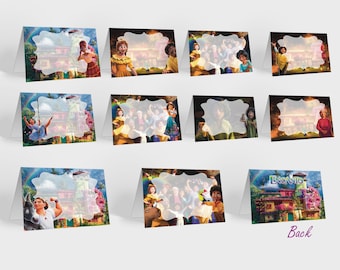 Encanto Birthday Party Food Labels, 8 Designs, Encanto Food Tents ...