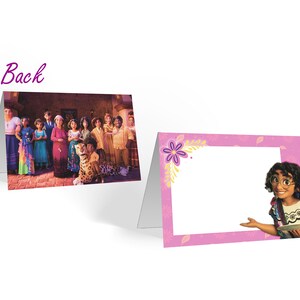 Encanto Birthday Party Food Labels, 8 Designs, Encanto Food Tents ...