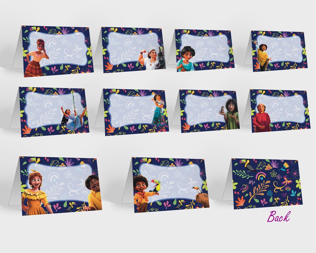 Disney Encanto Birthday Party Food Labels, Encanto Favors 10 Designs ...