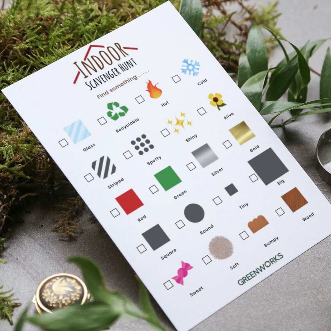 INDOOR (winter) Scavenger Hunt for Kids - Etsy