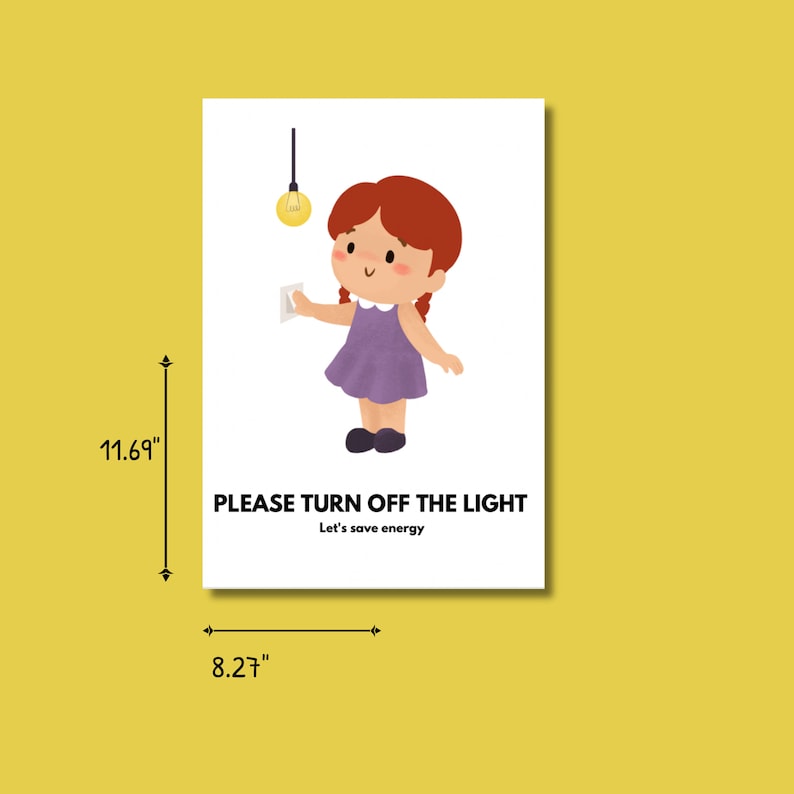 Turn off the Light Poster/print - INSTANT DOWNLOAD - Etsy