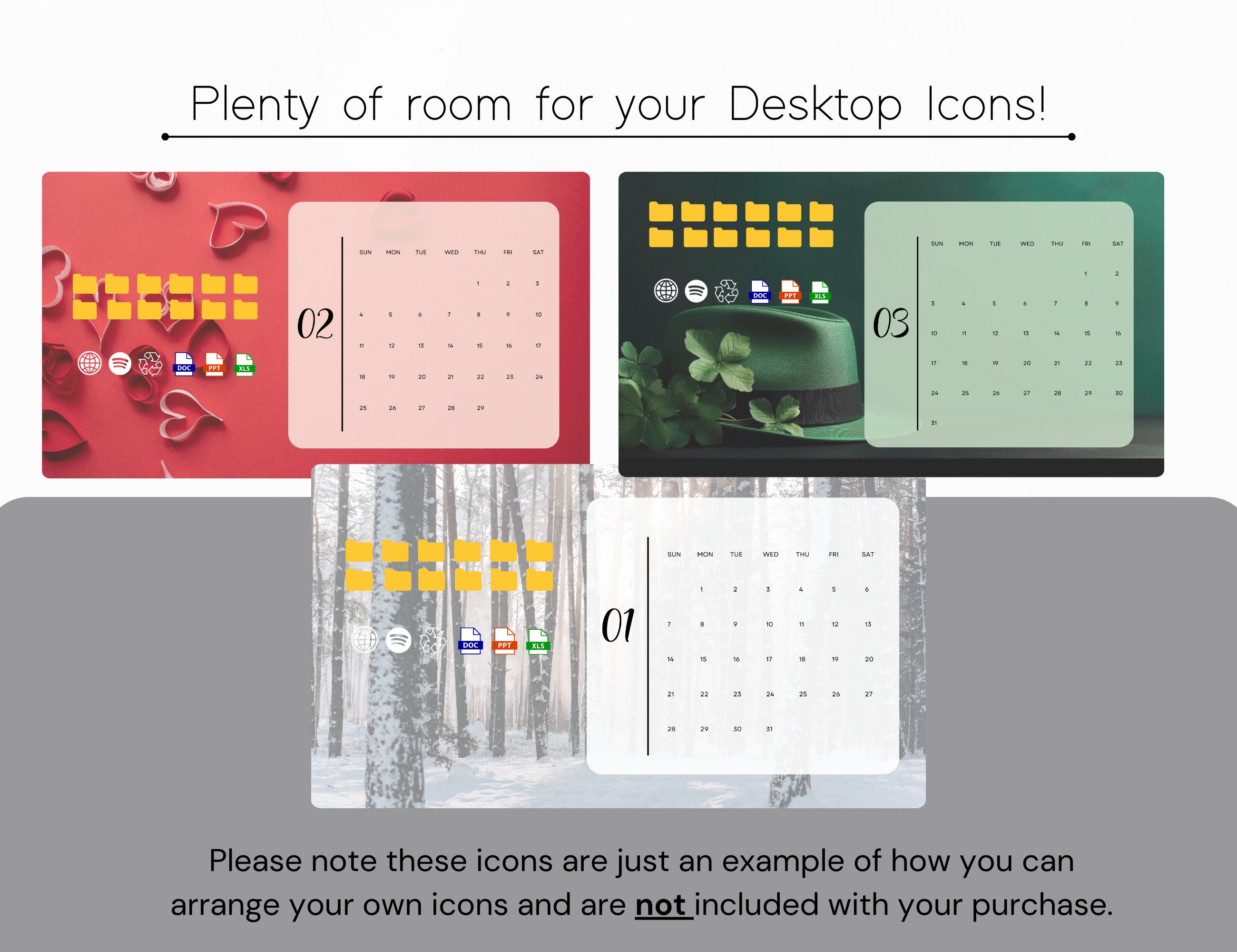 2024 Desktop Calendar 2024 Desktop Wallpaper Seasonal Desktop Wallpaper ...